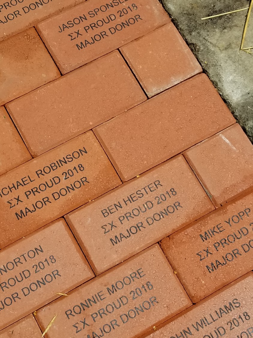 MEMORIAL BRICK DONATION | Sigma Chi Proud Capital Campaign